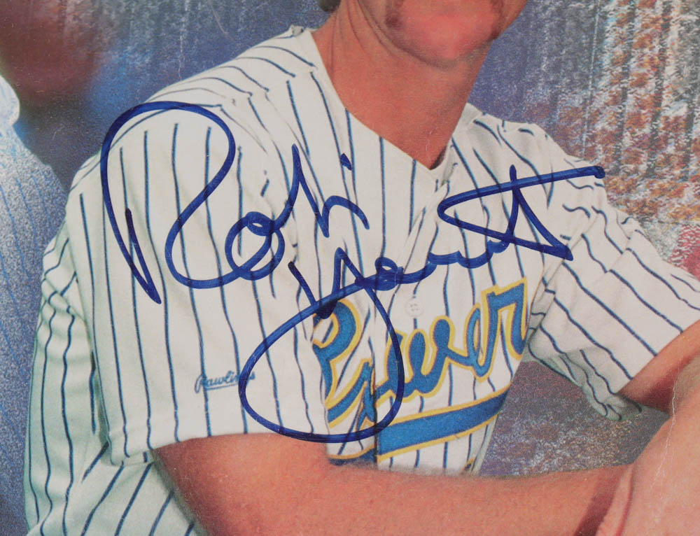 "1999 MLB Hall Of Fame Class" 23x35 Poster Signed By (4) With George ...