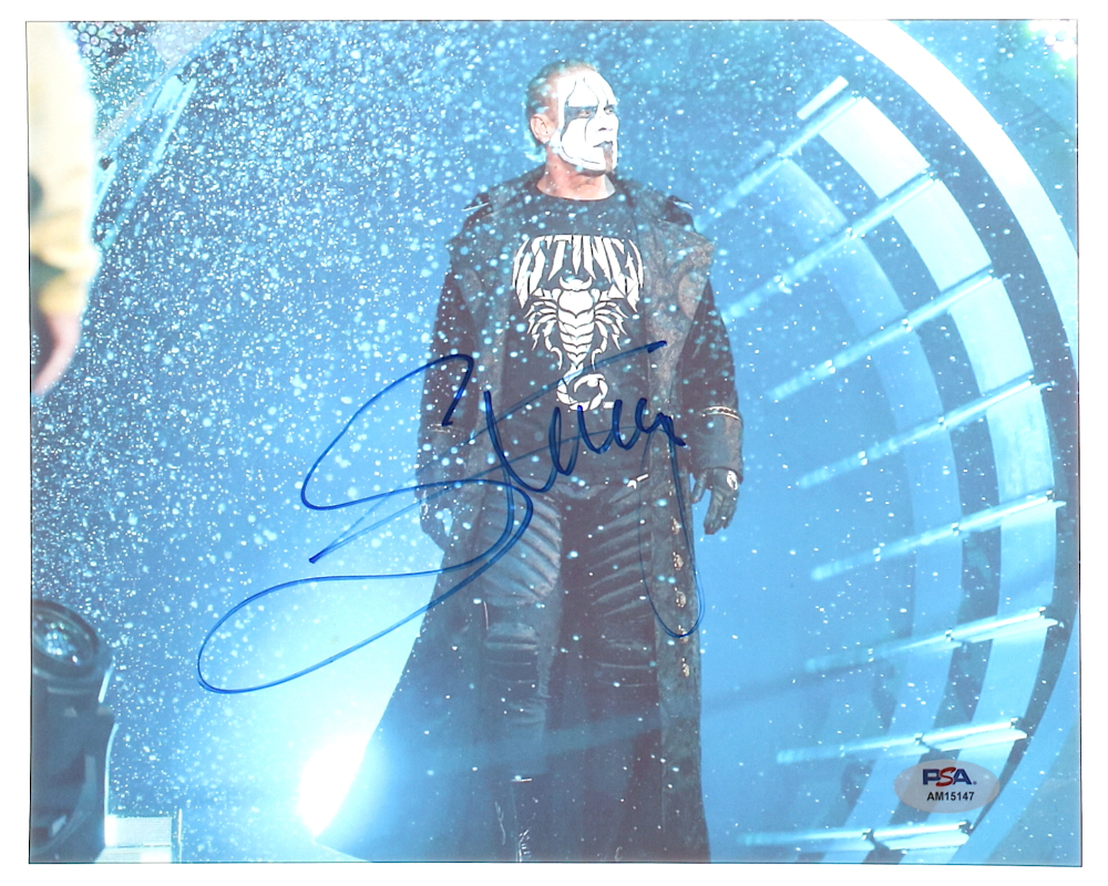 Sting Signed 8x10 Photo (PSA) | Pristine Auction
