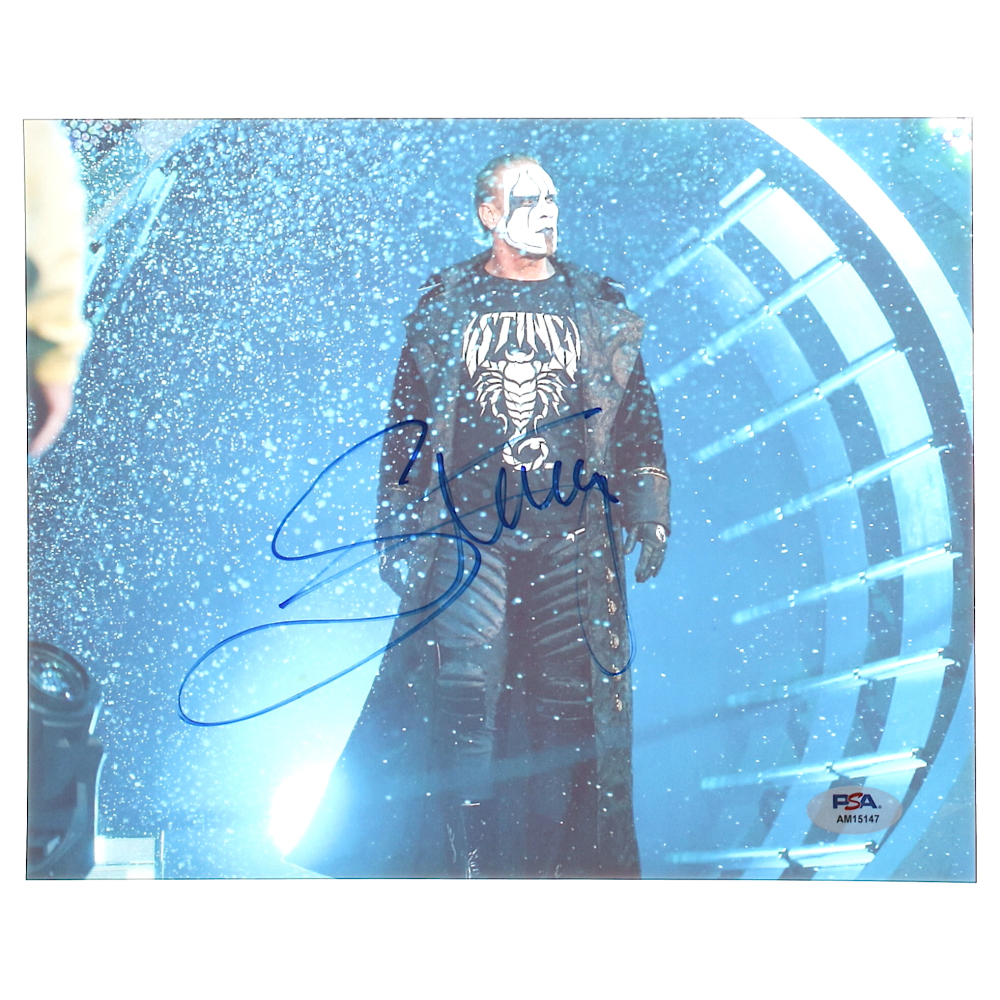 Sting Signed 8x10 Photo (PSA) | Pristine Auction
