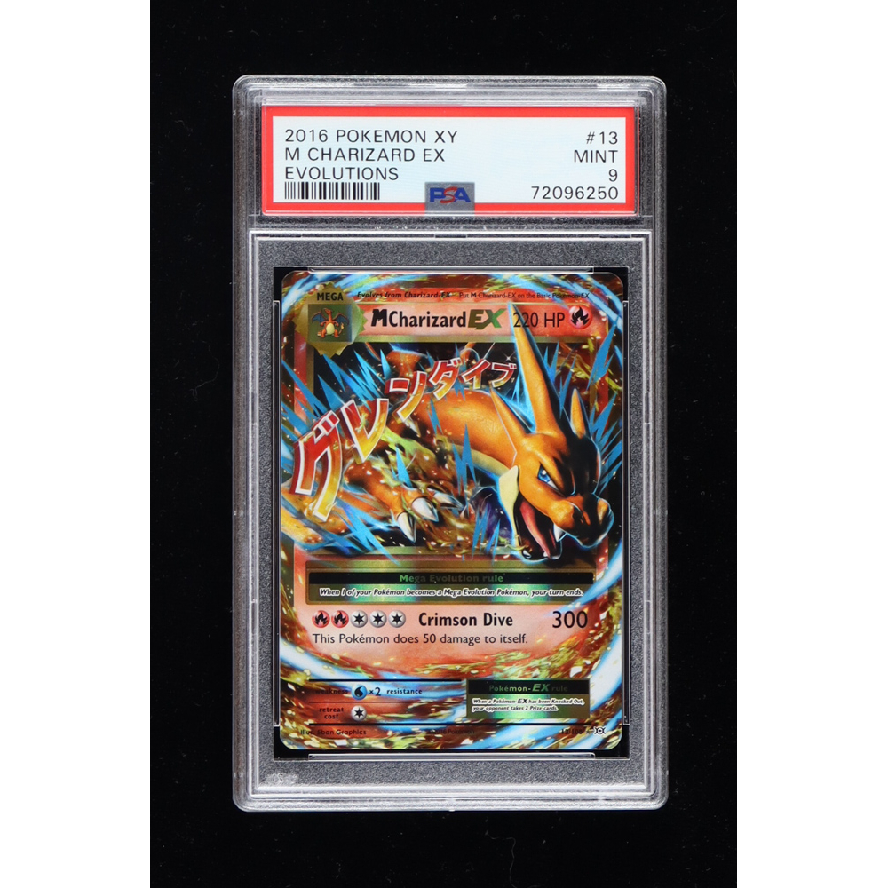 M Charizard EX 2016 Pokemon XY #13 (PSA 9) | Pristine Auction