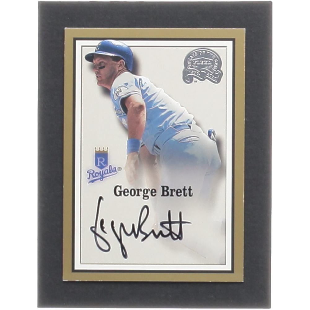 George Brett 2000 Greats of the Game Autographs #12 SP | Pristine Auction