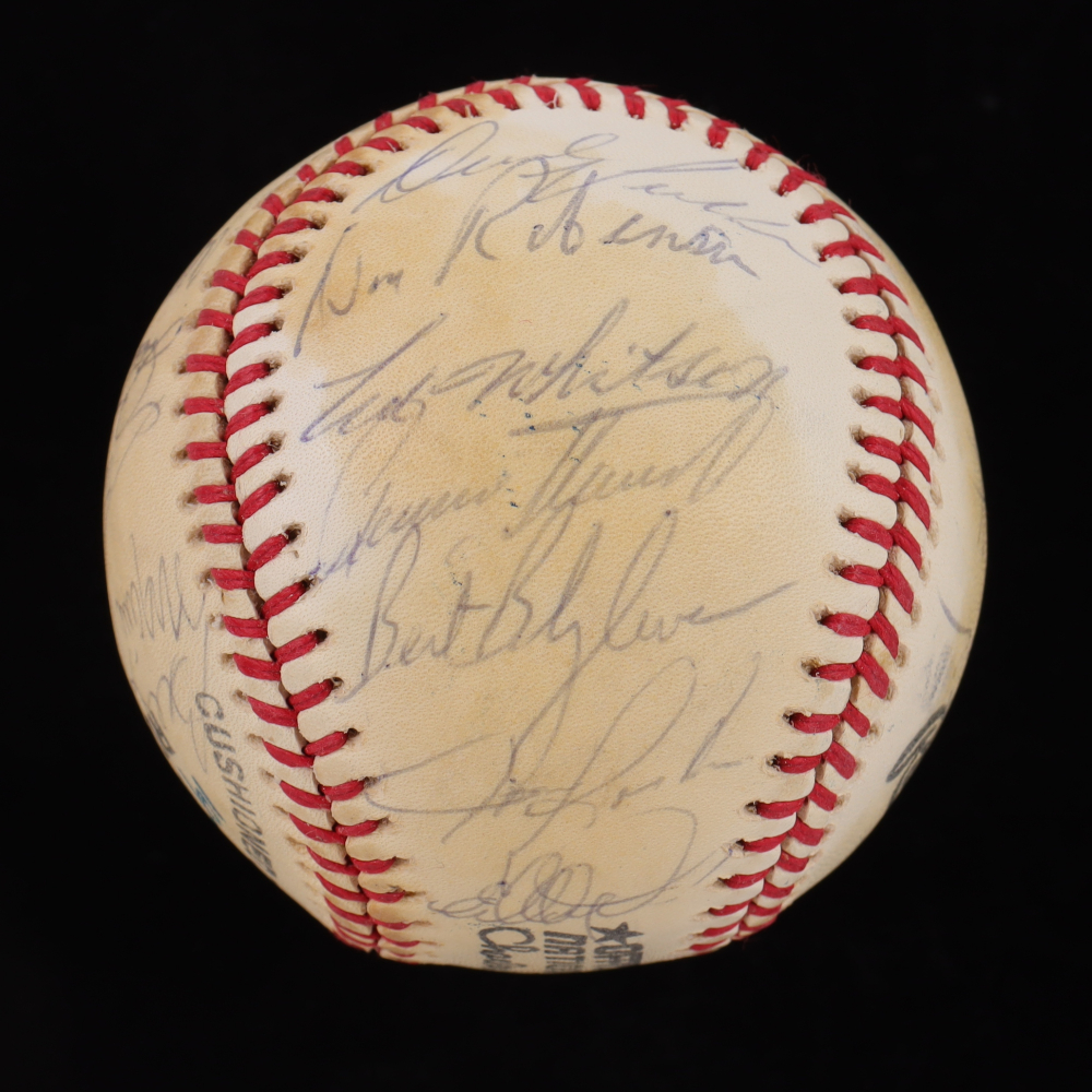 1978 Pirates ONL Baseball Signed By (26) with Bert Blyleven, Willie ...