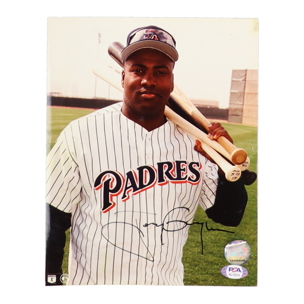 Tony Gwynn Signed Padres 8x10 Photo (psa) | Pristine Auction