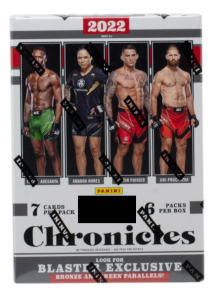 2022 Panini Chronicles UFC Blaster Box with (6) Packs | Pristine Auction