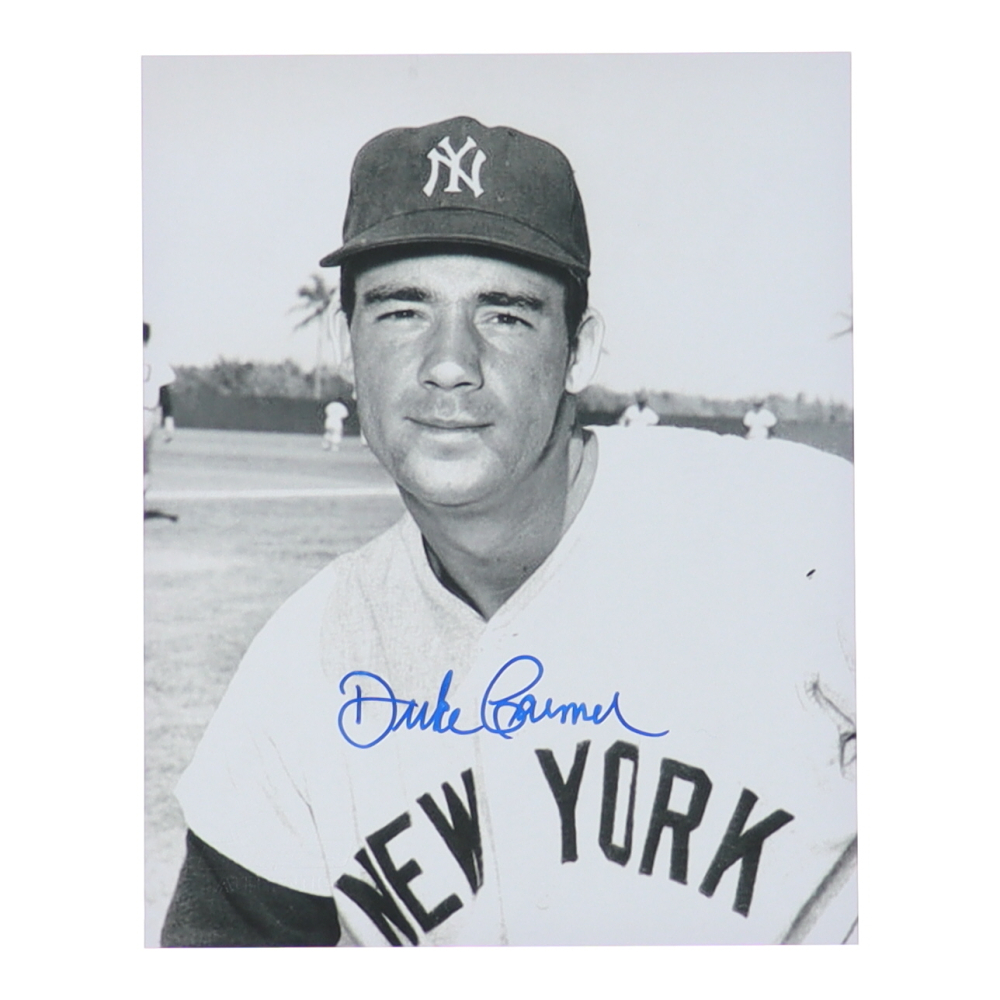 Duke Carmel Signed Yankees 8x10 Photo (Sportscards.com) | Pristine Auction