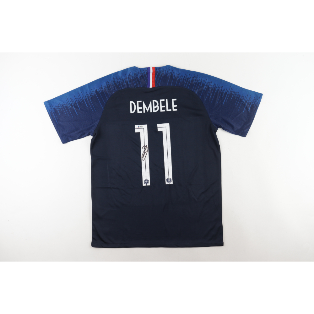 Ousmane Dembele Signed France Jersey (Beckett) | Pristine Auction