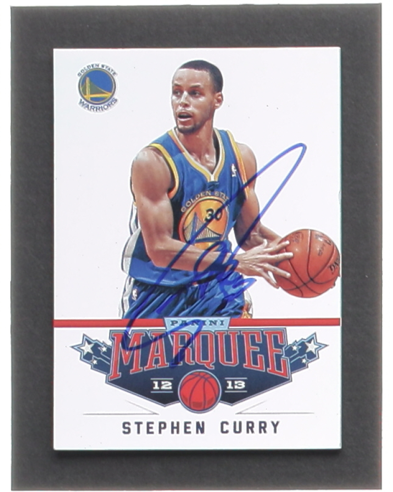 Stephen Curry Signed 2012-13 Panini Marquee #33 (Curry) | Pristine Auction