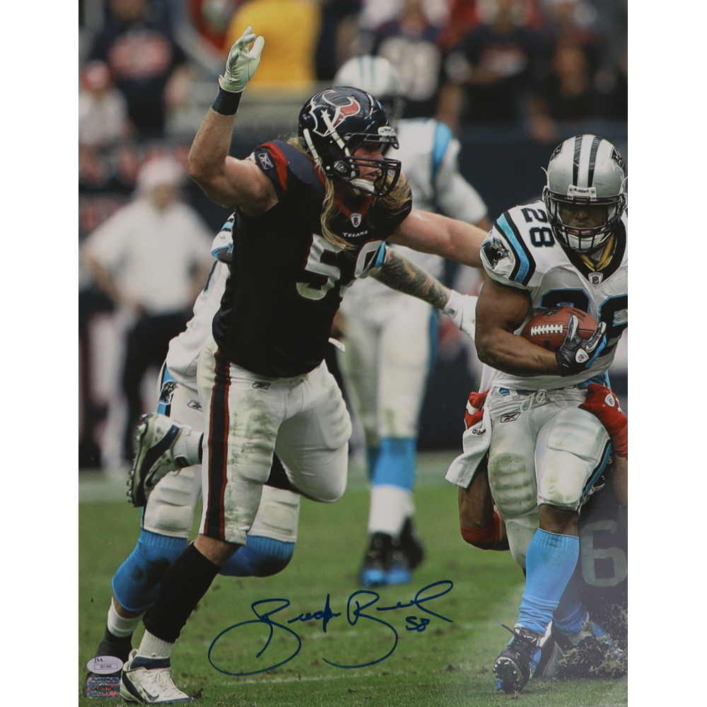 Brooks Reed Signed Texans 16x20 Photo (JSA) | Pristine Auction