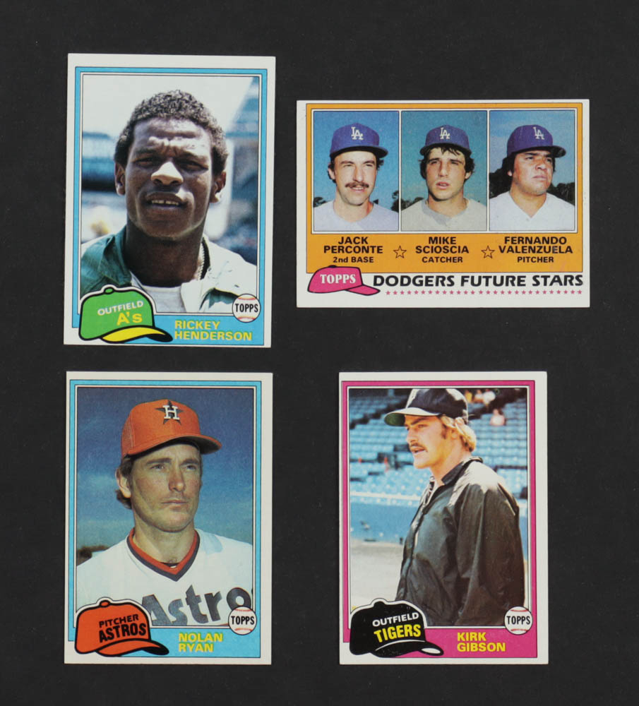 1981 Topps Baseball Complete Set of (726) Cards with Jack Perconte ...