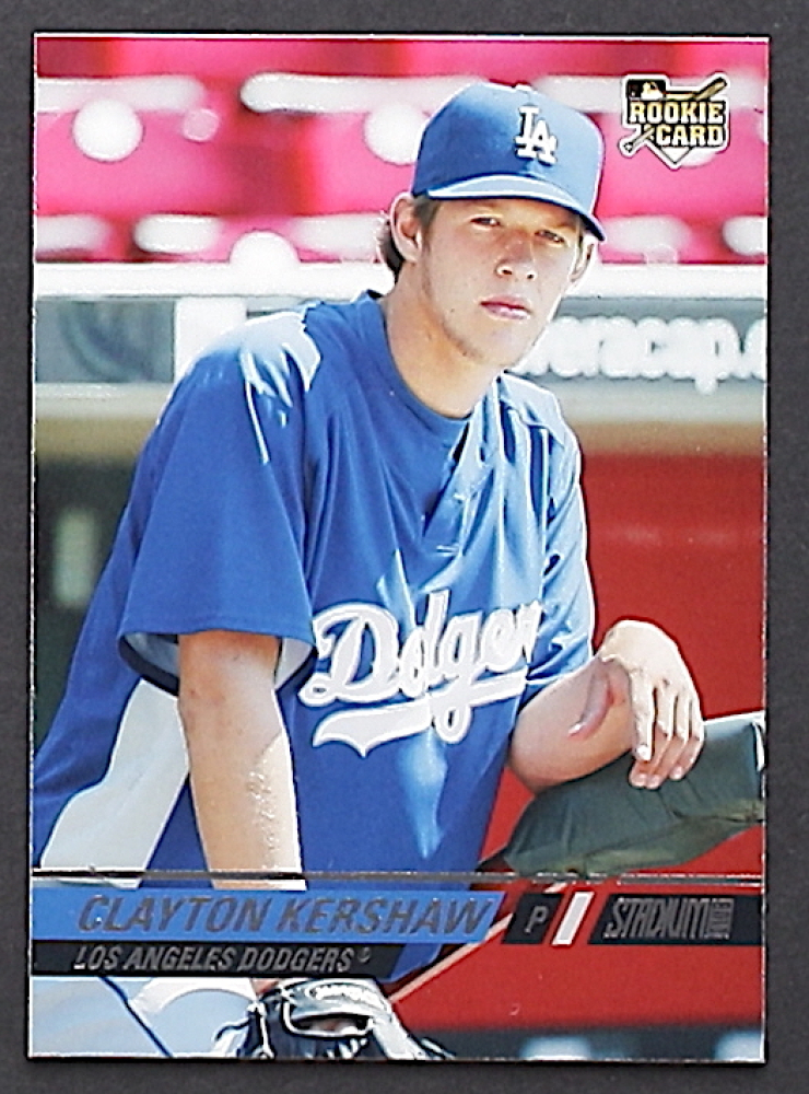 Clayton Kershaw 2008 Stadium Club #107a RC | Pristine Auction