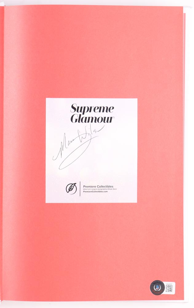 Mary Wilson Signed "Supreme Glamour" Hardcover Book (Beckett ...