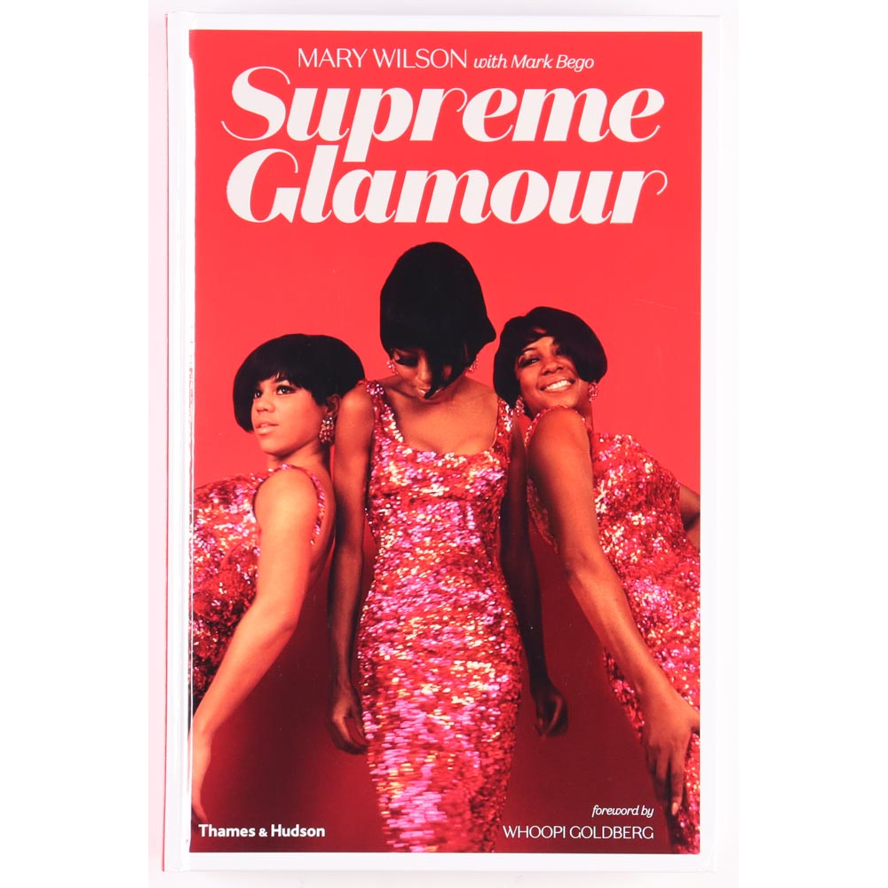 Mary Wilson Signed "Supreme Glamour" Hardcover Book (Beckett) | Pristine Auction