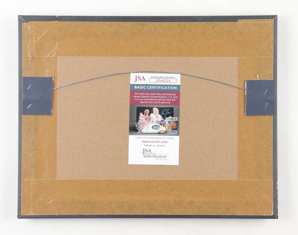 Jim Craig Signed Team USA Custom Framed Cut Display (JSA) | Pristine ...