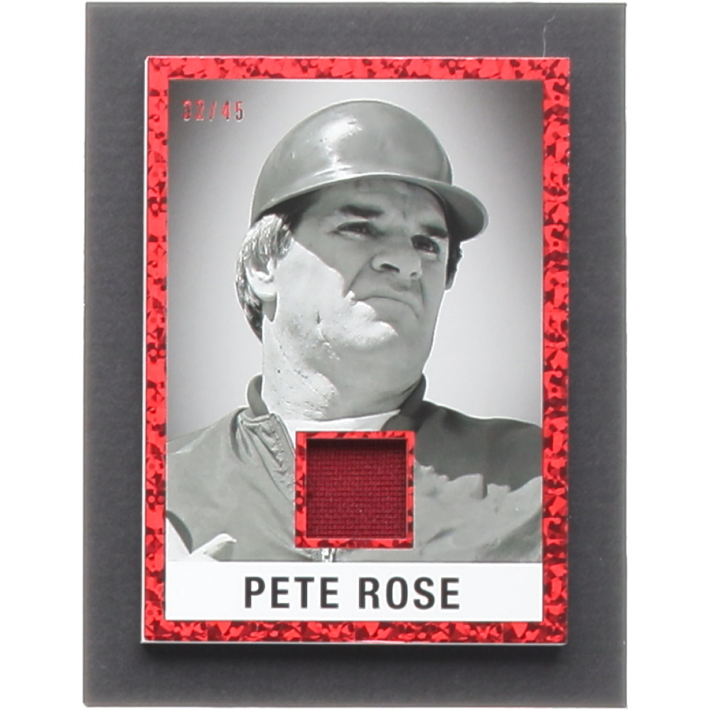 Pete Rose 2022 Leaf ITG Used Sports 1960 Leaf Memorabilia Red Ice #LM30 ...