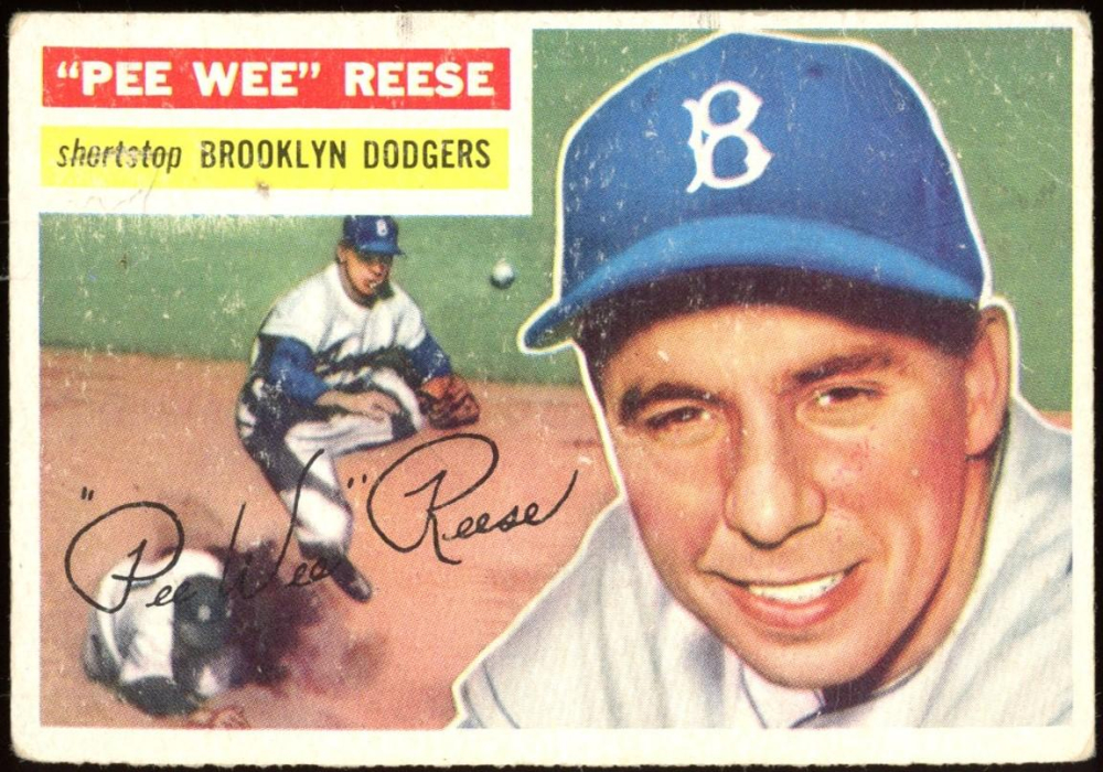 Pee Wee Reese 1956 Topps #260 | Pristine Auction