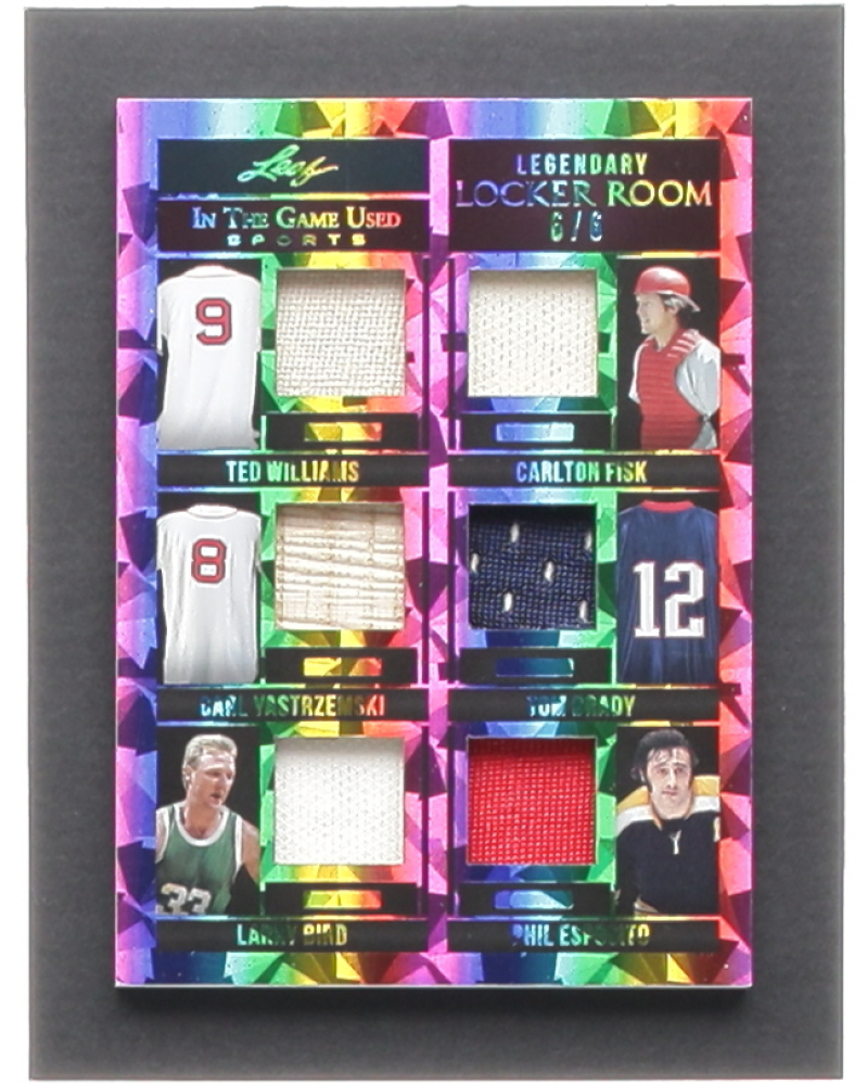 Ted Williams / Carlton Fisk / Carl Yastrzemski / Tom Brady / Larry Bird ...