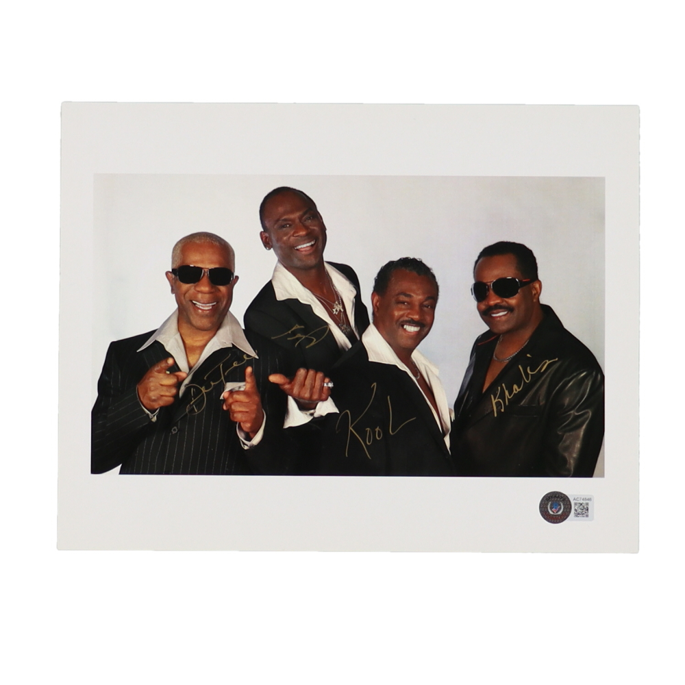 Kool & the Gang 9x11 Photo Signed by (4) with Robert "Kool" Bell ...