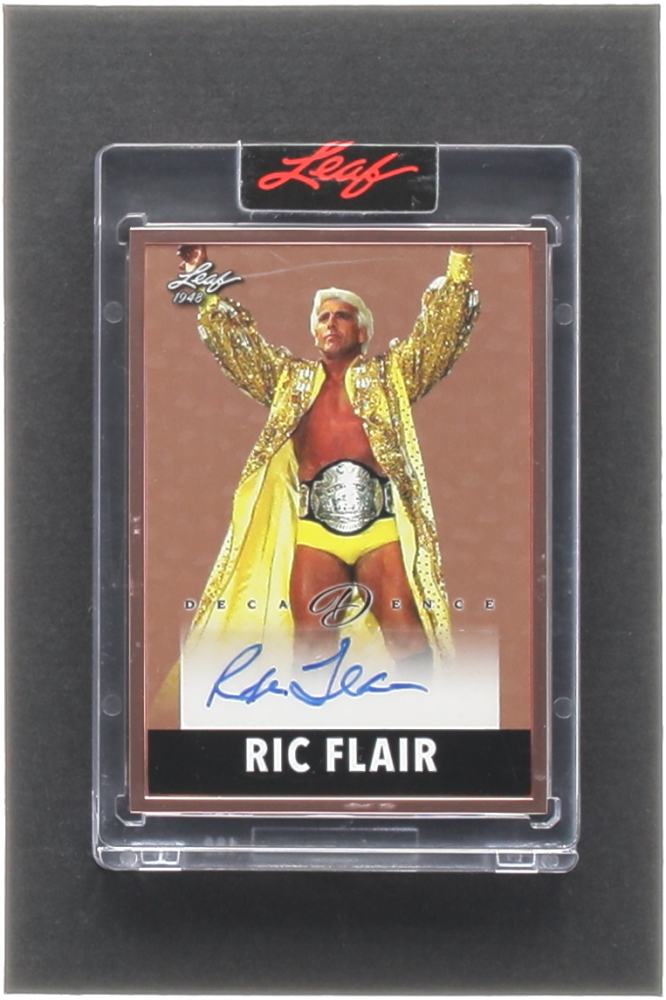 Ric Flair 2022 Leaf Decadence '48 Leaf Autographs Bronze #48LRF1 #03/10 ...