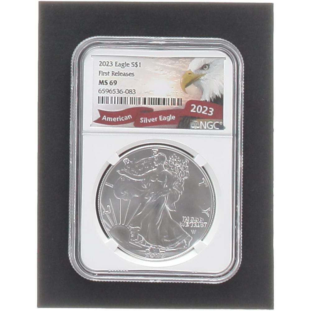 2023 American Silver Eagle $1 One Dollar Coin - First Release (NGC MS69) | Pristine Auction