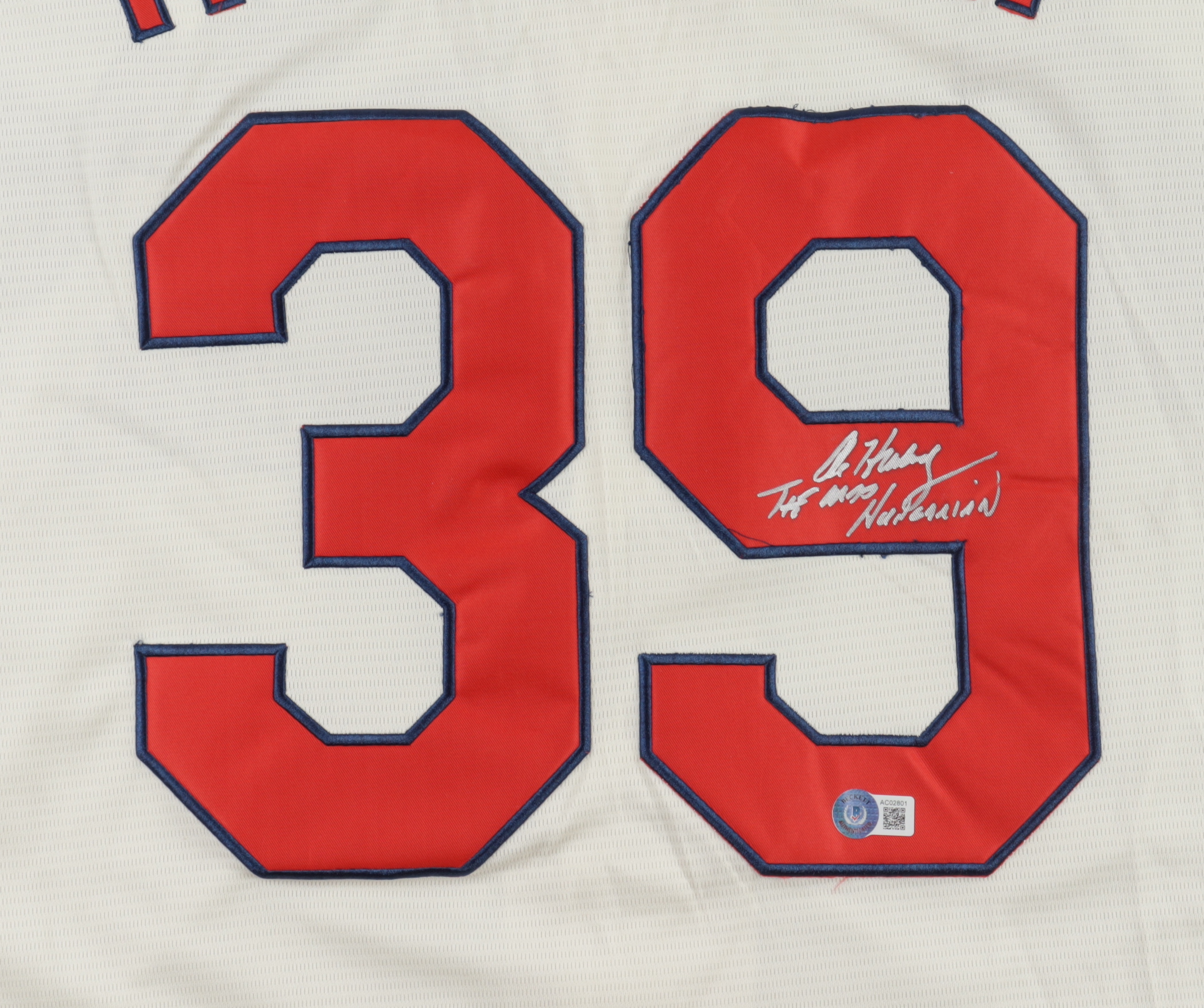Al Hrabosky Signed Jersey Inscribed "The Mad Hungarian" (Beckett ...