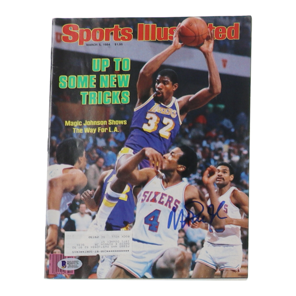 Magic Johnson Signed 1984 Sports Illustrated Magazine (Johnson ...