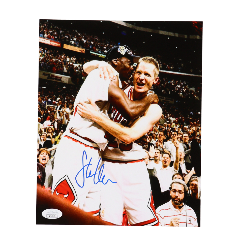 Steve Kerr Signed Bulls 8x10 Photo (JSA) | Pristine Auction