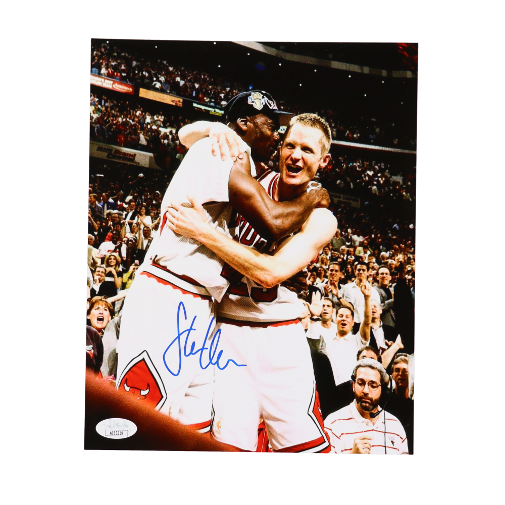 Steve Kerr Signed Bulls 8x10 Photo (JSA) | Pristine Auction