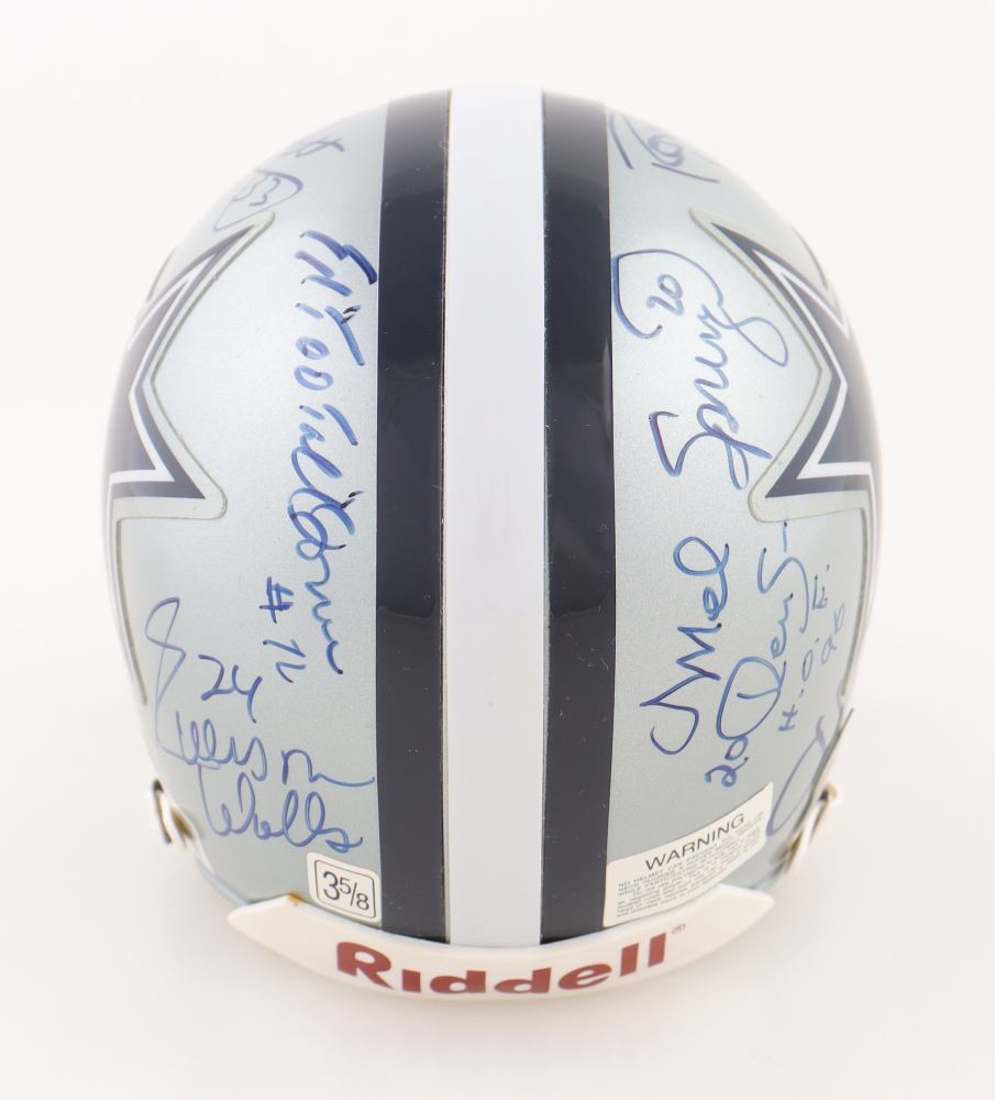 Cowboys Greats Mini Helmet Signed By (9) with Tony Dorsett, Randy White ...
