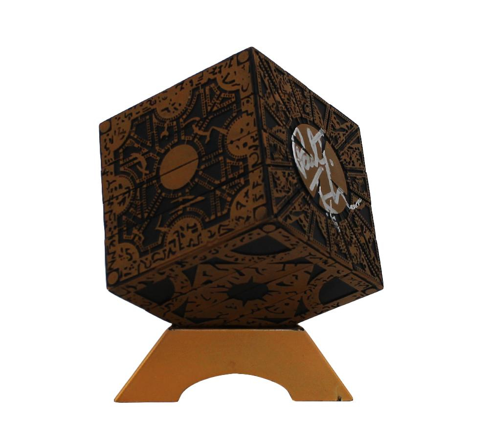Paul Taylor Signed Hellraiser Gold Puzzle Box Prop (Radtke) | Pristine ...