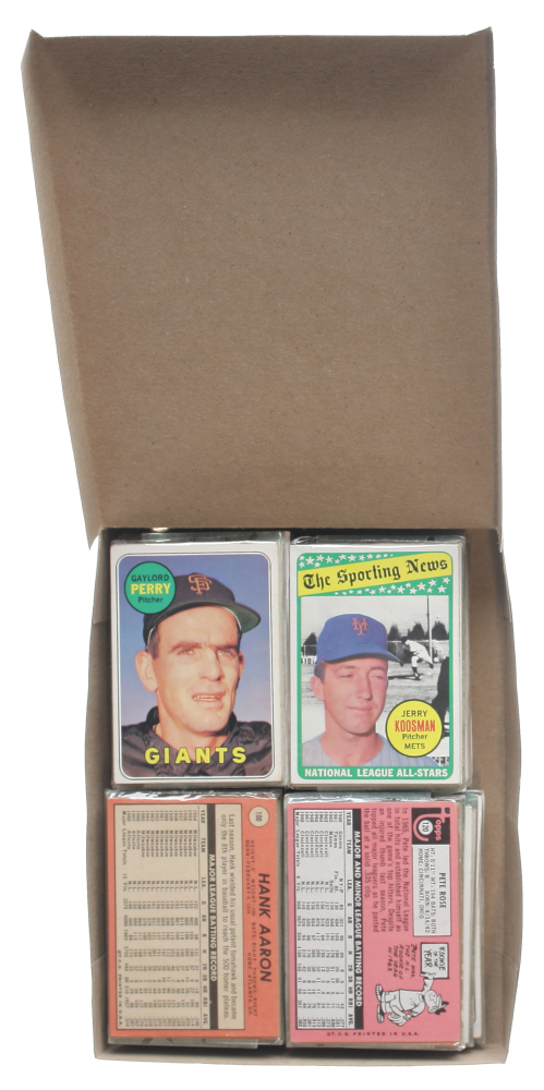 1969 Topps Baseball Cello Fun Pack Vending Box with (20) Packs ...