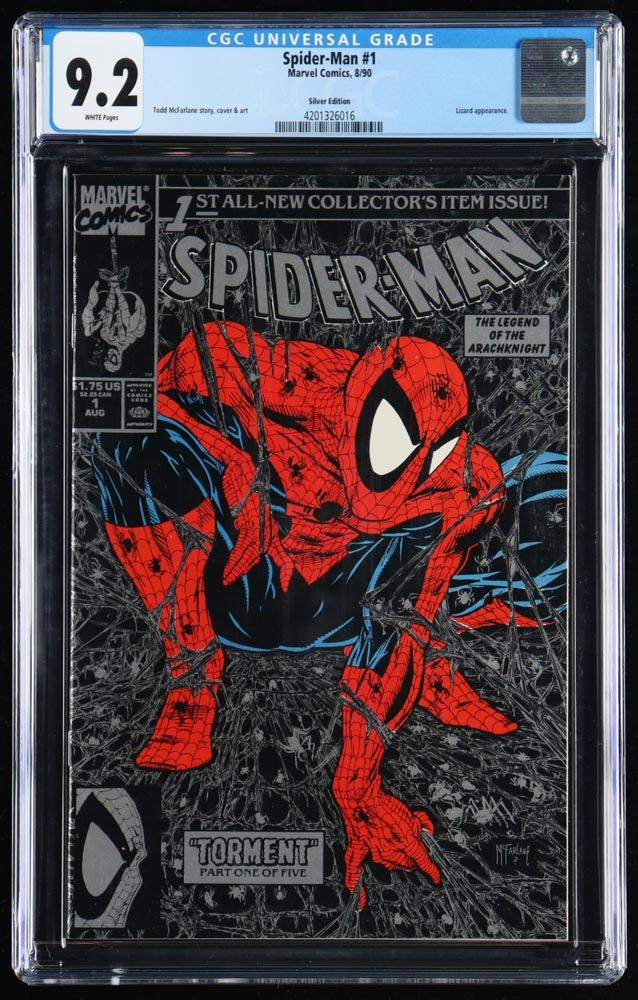 1990 "Spider-Man: Torment" Issue #1 Marvel Comic Book (CGC 9.2 ...