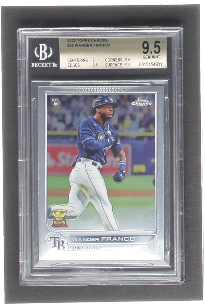 Wander Franco 2022 Topps Chrome #35 RC (BGS 9.5) | Pristine Auction