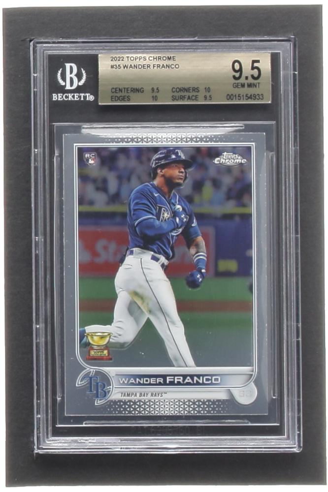 Wander Franco 2022 Topps Chrome #35 RC (BGS 9.5) | Pristine Auction
