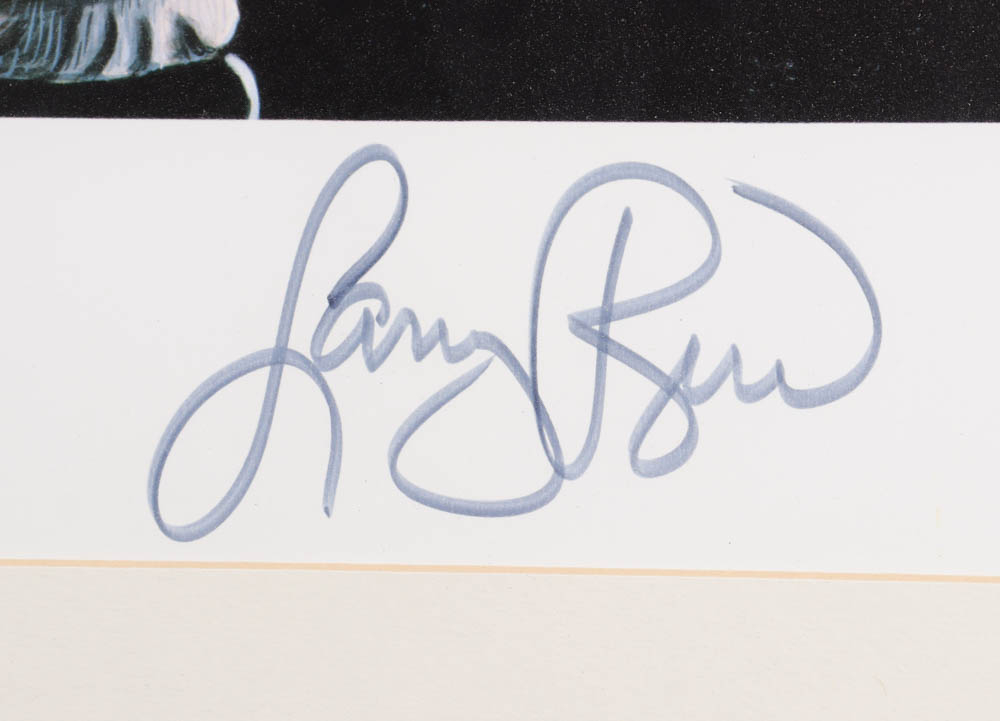 Larry Bird Signed LE Celtics Custom Framed Lithograph Display (Beckett ...