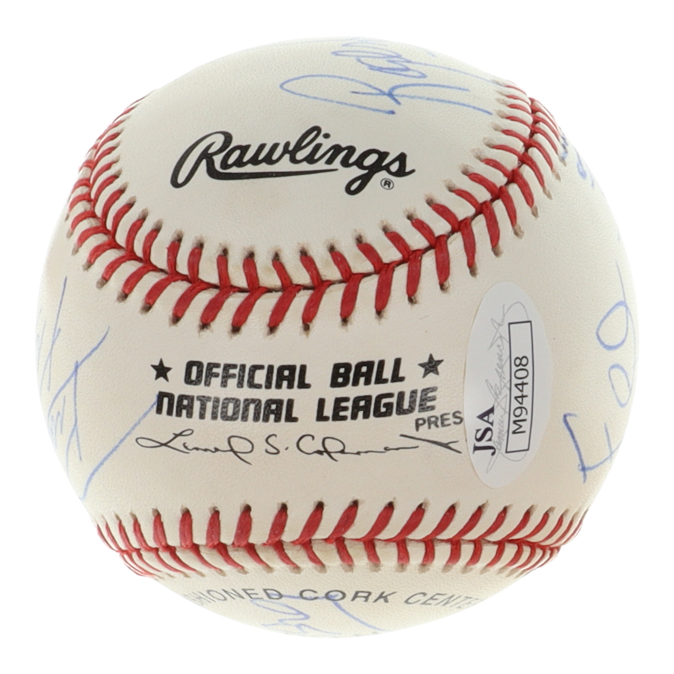 The Tubes Band-Signed ONL Baseball with Roger Steen, Rick Anderson, Fee ...