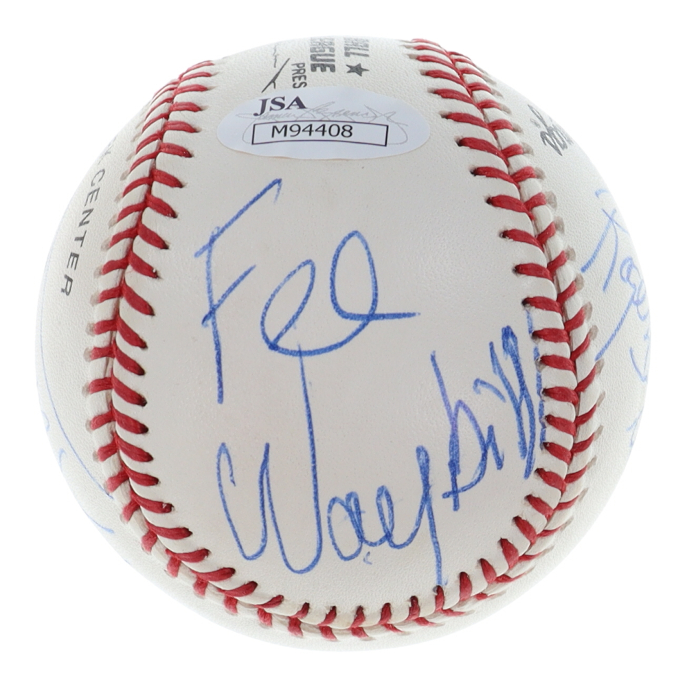 The Tubes Band-Signed ONL Baseball with Roger Steen, Rick Anderson, Fee ...