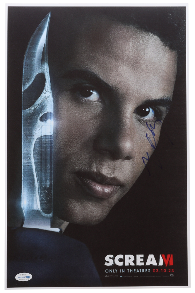 Mason Gooding Signed "Scream VI" 11x17 Photo (AutographCOA) | Pristine ...