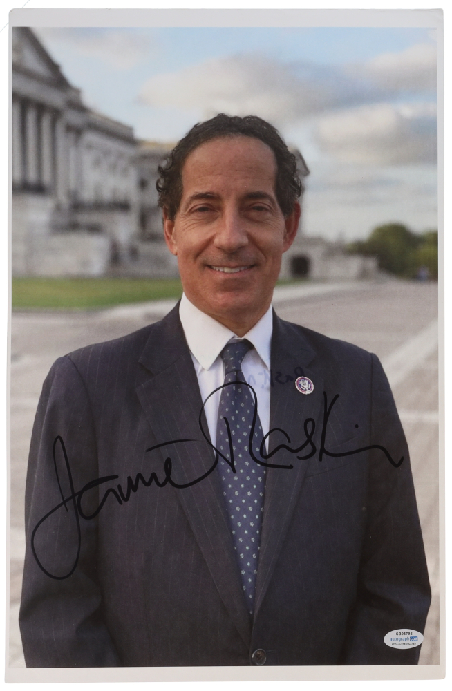 Jamie Raskin Signed 11x17 Photo (AutographCOA) | Pristine Auction