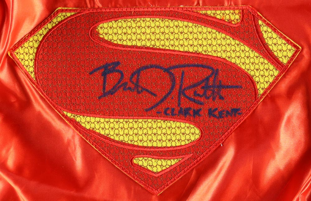 Brandon Routh Signed "Superman" Cape Inscribed "Clark Kent" (JSA ...