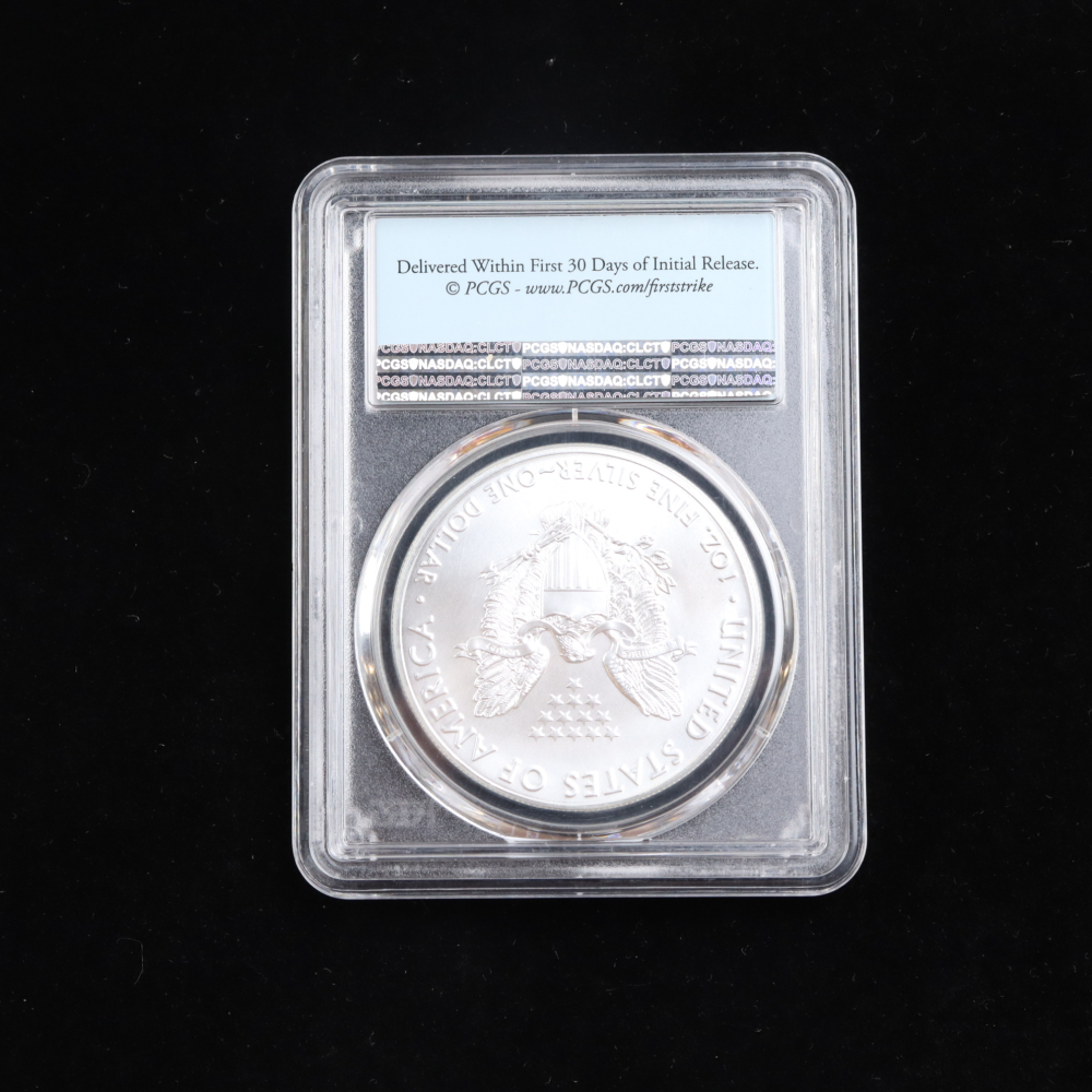 2020 American Silver Eagle - First Strike Label (PCGS MS70) | Pristine ...