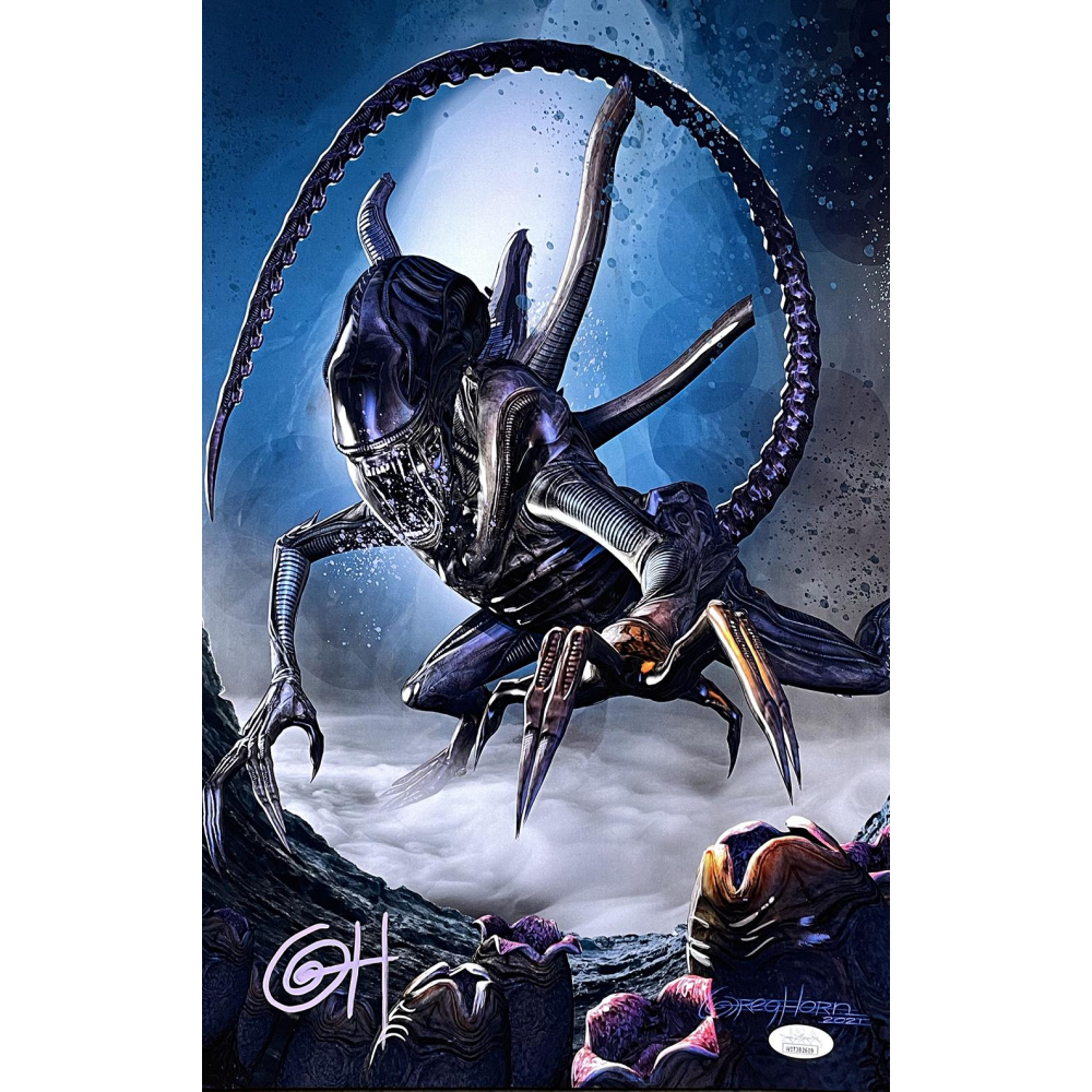 Greg Horn Signed "Alien" 11x17 Photo (JSA) | Pristine Auction