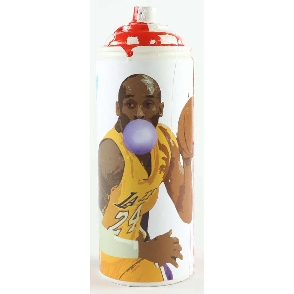 Tadas Zaicikas Signed "POP CAN_ Kobe Bryant" Spray Paint Can (Zaicikas ...