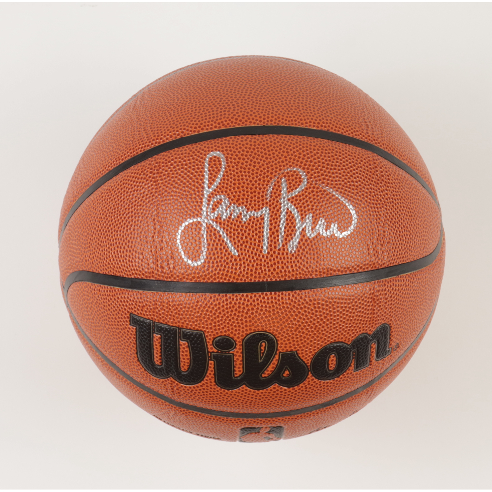 Larry Bird Signed NBA Basketball (Beckett & Bird) | Pristine Auction