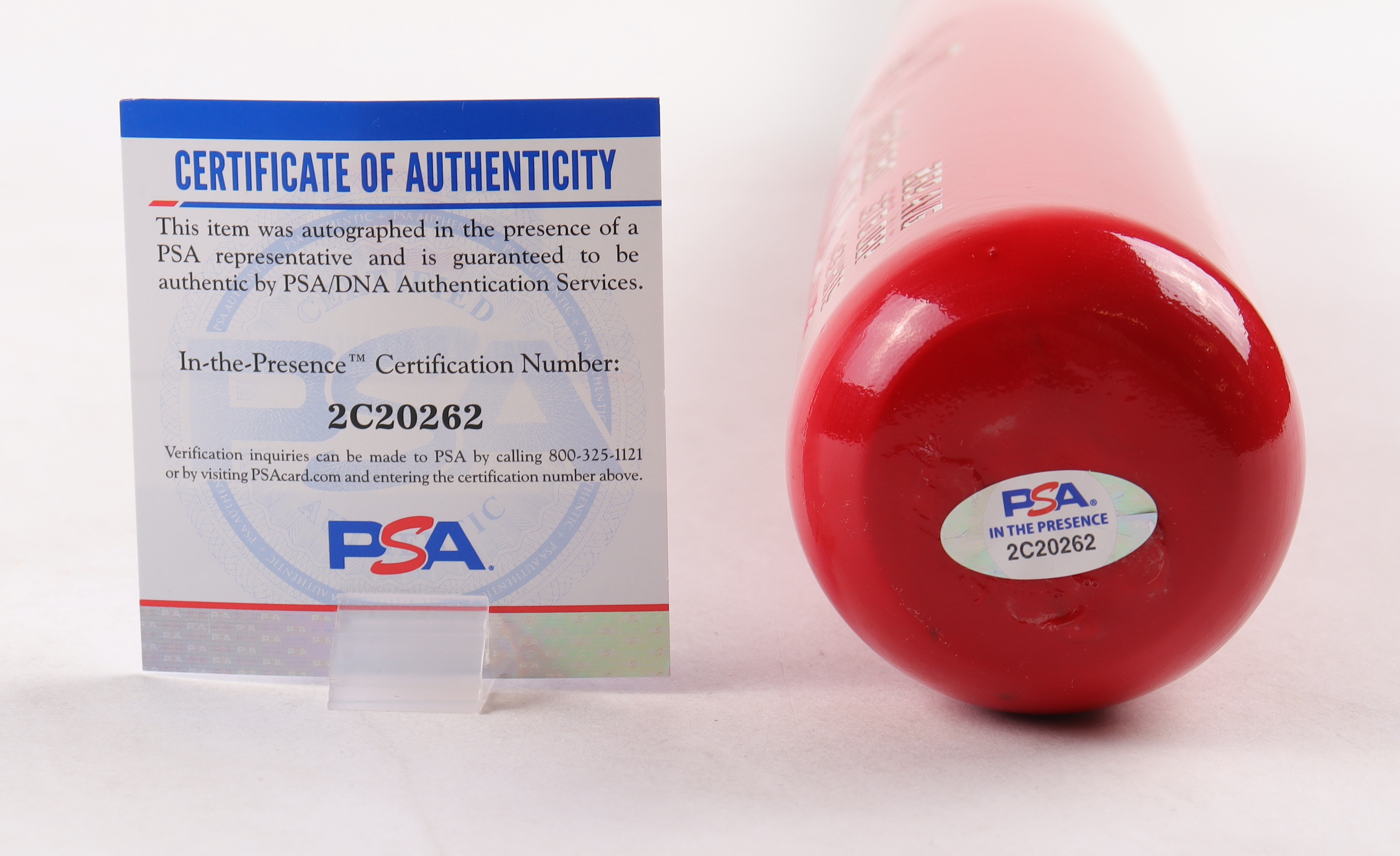 Jonathan India Signed Cooperstown Player Model Stat Baseball Bat ...