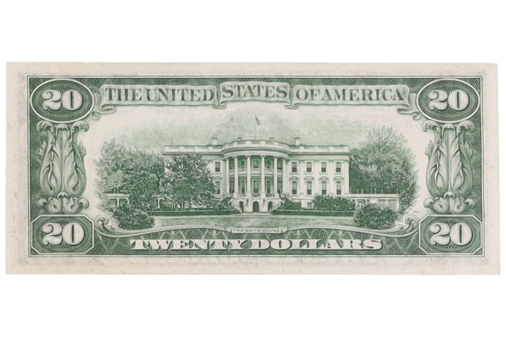 1934 $20 Twenty Dollar U.S. Bank Note | Pristine Auction