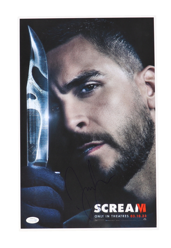 Josh Segarra Brown Signed "Scream VI" 11x17 Photo (AutographCOA ...