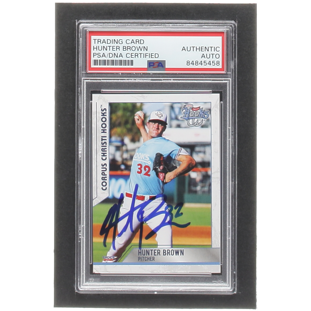 Hunter Brown Signed 2021 Choice Minor League #5 (PSA) | Pristine Auction