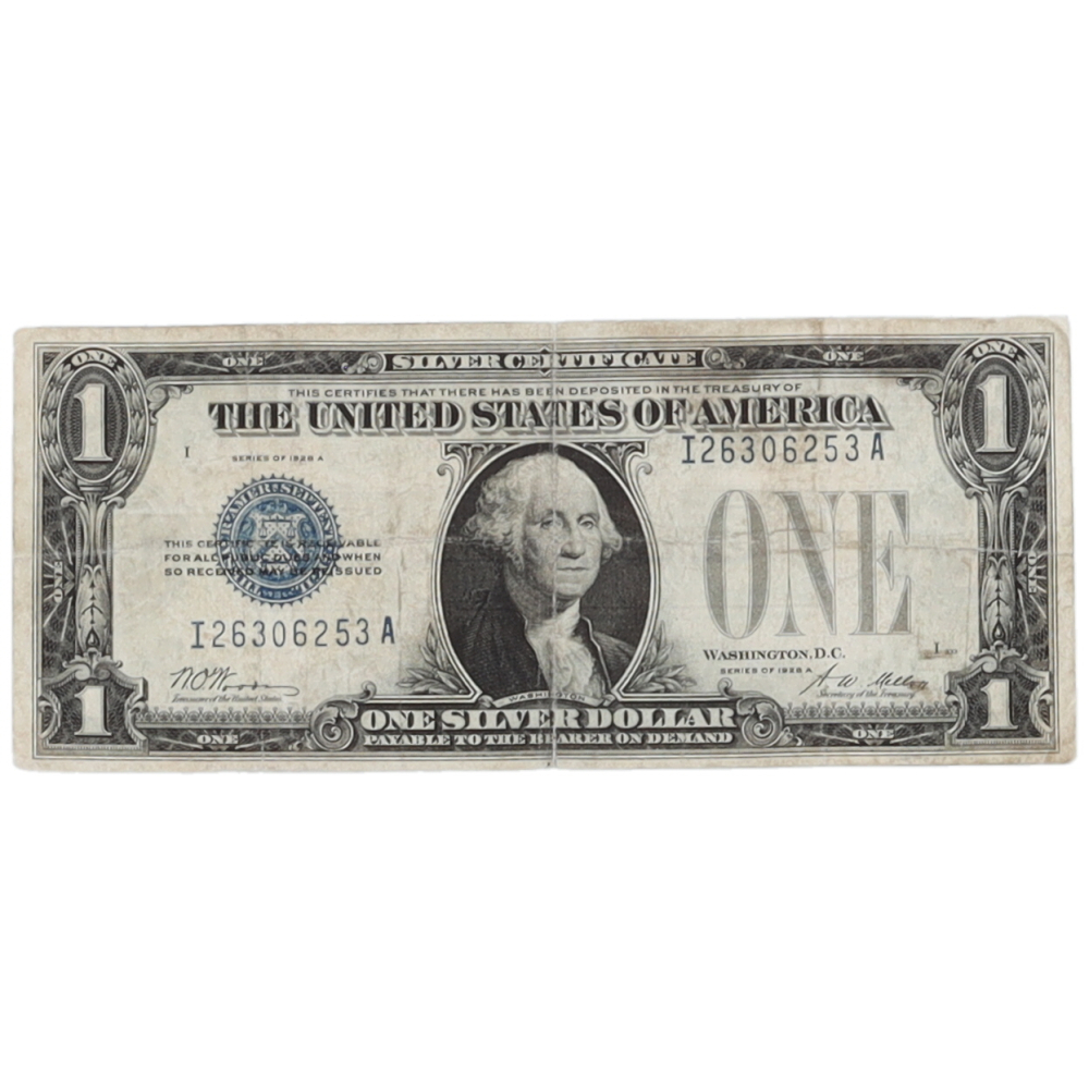 1928 $1 One Dollar U.S. Bank Note | Pristine Auction
