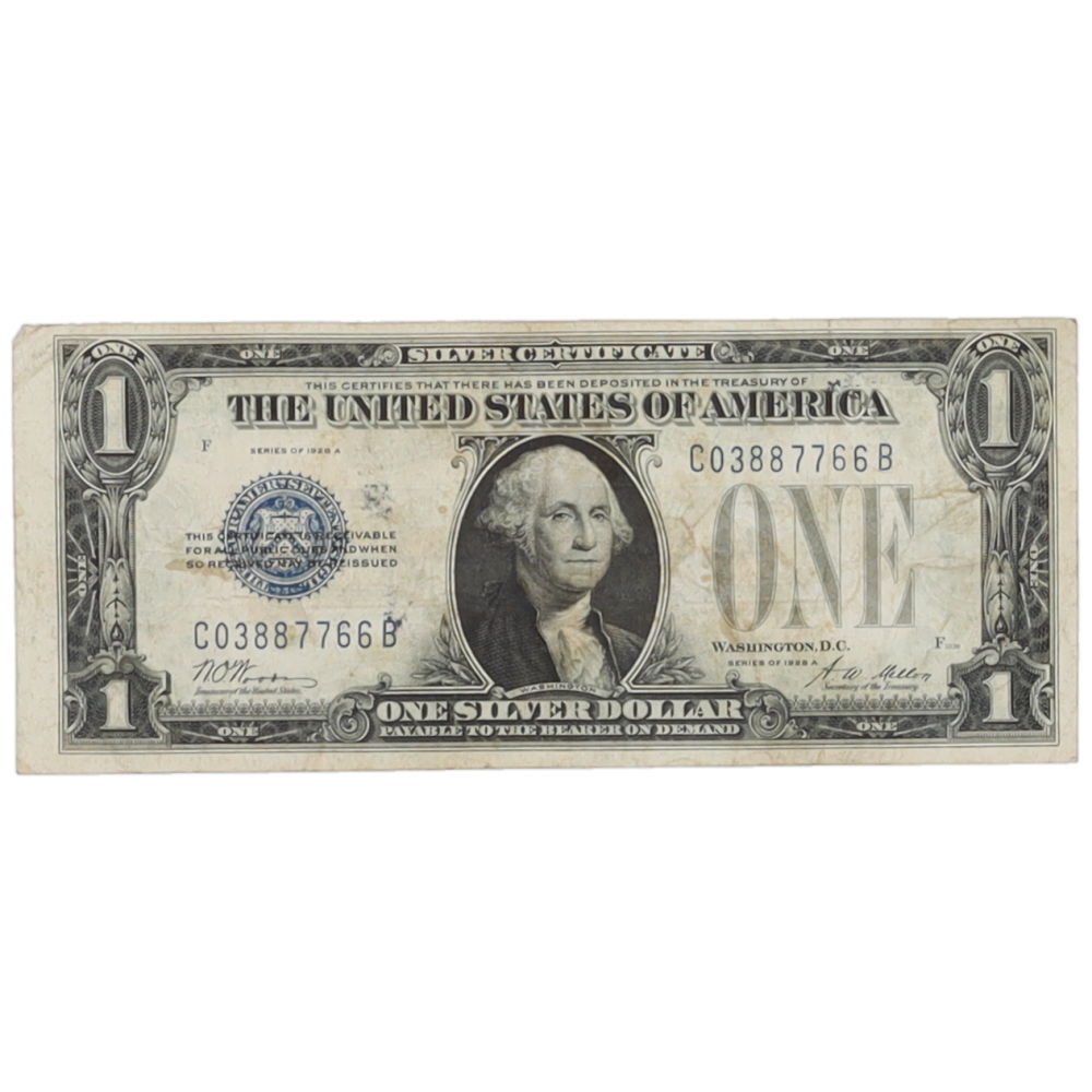 1928 $1 One Dollar U.S. Bank Note | Pristine Auction