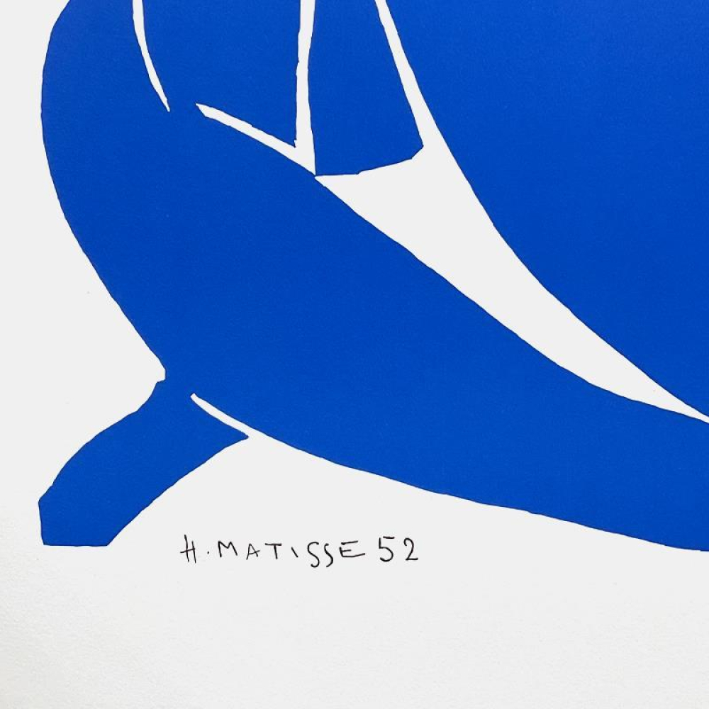 Henri Matisse "Nu Bleu II" 22x31 Limited Edition Lithograph | Pristine ...